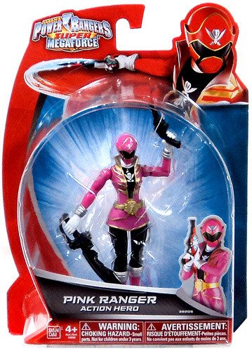 Power Rangers Super Megaforce Pink Ranger Action Hero Action Figure ...