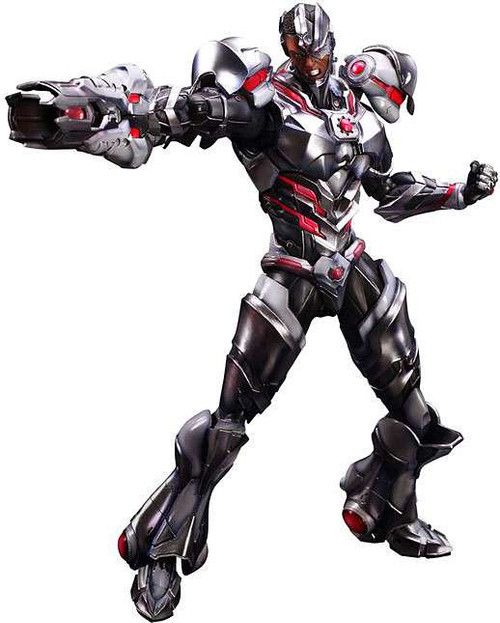 DC Play Arts Kai Variant Cyborg Action Figure 09 Square Enix - ToyWiz