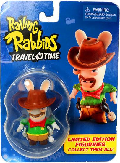 Raving Rabbids Travel in Time Cowboy Collectible Figure Ubisoft - ToyWiz