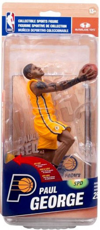McFarlane Toys NBA Indiana Pacers Sports Basketball Series 25 Paul ...