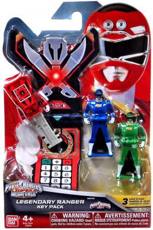 Power Rangers Super Megaforce Legendary Ranger Key Pack Roleplay Toy ...