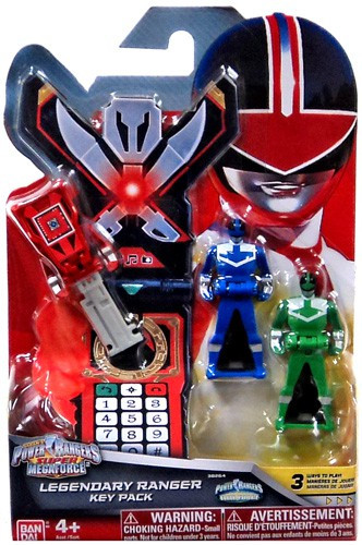 Power Rangers Super Megaforce Legendary Ranger Key Pack Roleplay Toy ...