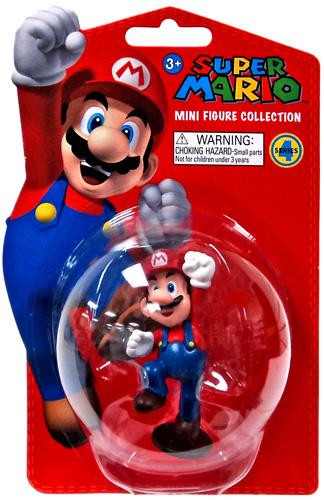 Super Mario Bros Series 4 Mario 2 Vinyl Mini Figure PopCo - ToyWiz