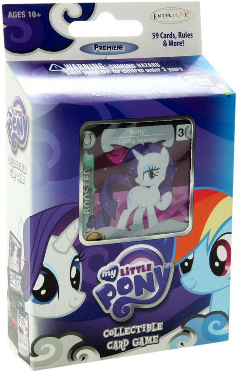 My Little Pony Collectible Card Game Premiere Rarity Theme Deck ...