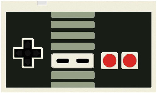 Card Supplies NES Controller Play Mat - ToyWiz
