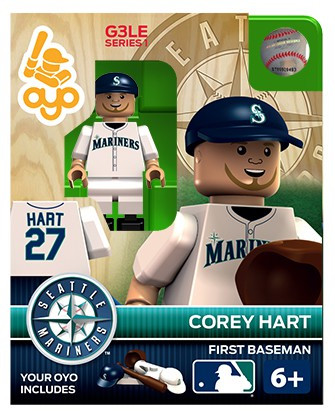 MLB Seattle Mariners MLB Generation 3 Series 1 Corey Hart Minifigure P ...