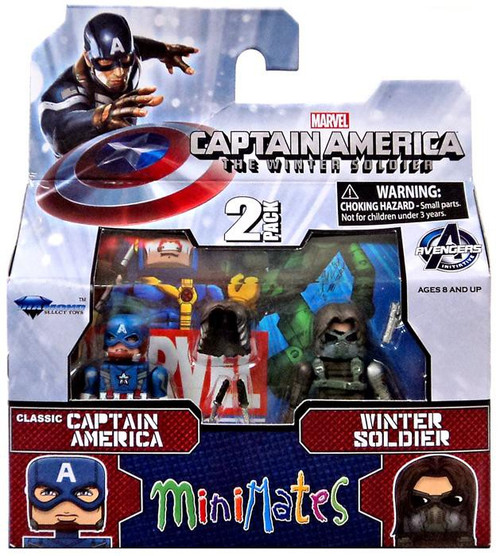 Captain America The Winter Soldier Minimates Series 55 Classic Captain ...
