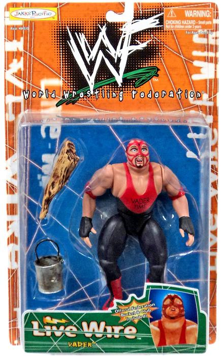 Wwe Wrestling Wwf Live Wire Vader 6 Action Figure Jakks Pacific Toywiz