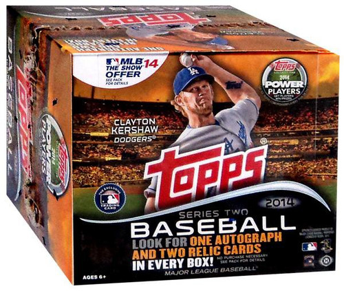 MLB Topps 2014 Topps Series 2 Baseball Cards Trading Card Jumbo Box ...