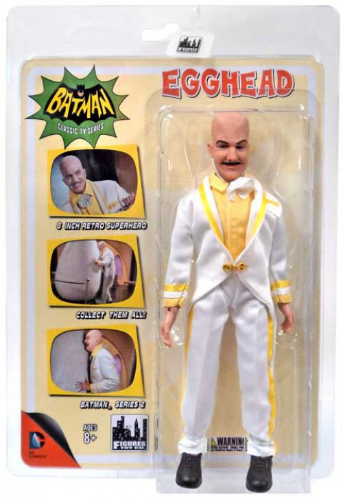 DC Batman Series 2 Egghead 8 Action Figure Classic TV Series 1966 ...
