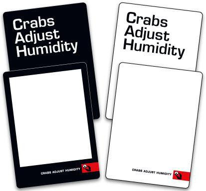Crabs Adjust Humidity Blank Deck - ToyWiz