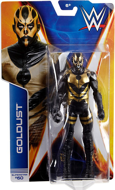 WWE Wrestling Series 44 Goldust Action Figure 60 Mattel Toys - ToyWiz