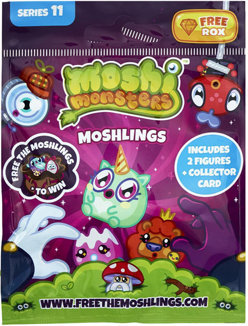 Moshi Monsters Free the Moshlings Free the Moshlings Series 11 Mini ...