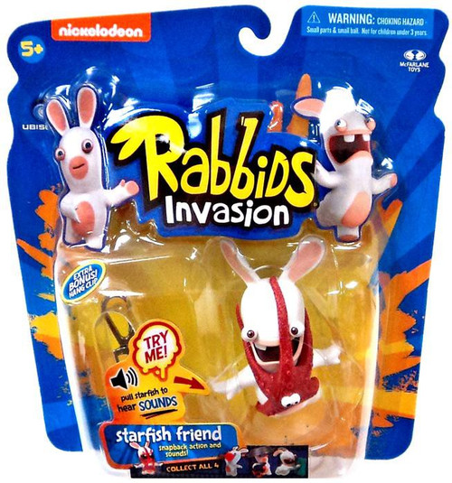 McFarlane Toys Raving Rabbids Rabbids Invasion Starfish Friend Action ...