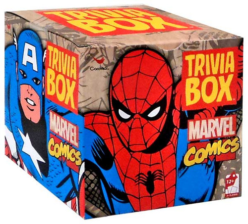 Marvel Marvel Comics Trivia Box Game Cardinal - ToyWiz