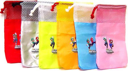 Super Mario Bros DS Travel Bag Pink BanPresto - ToyWiz