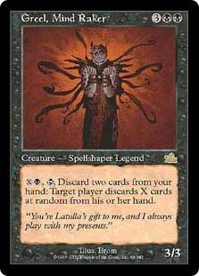 Magic The Gathering Prophecy Single Card Rare Greel, Mind Raker 66 ...