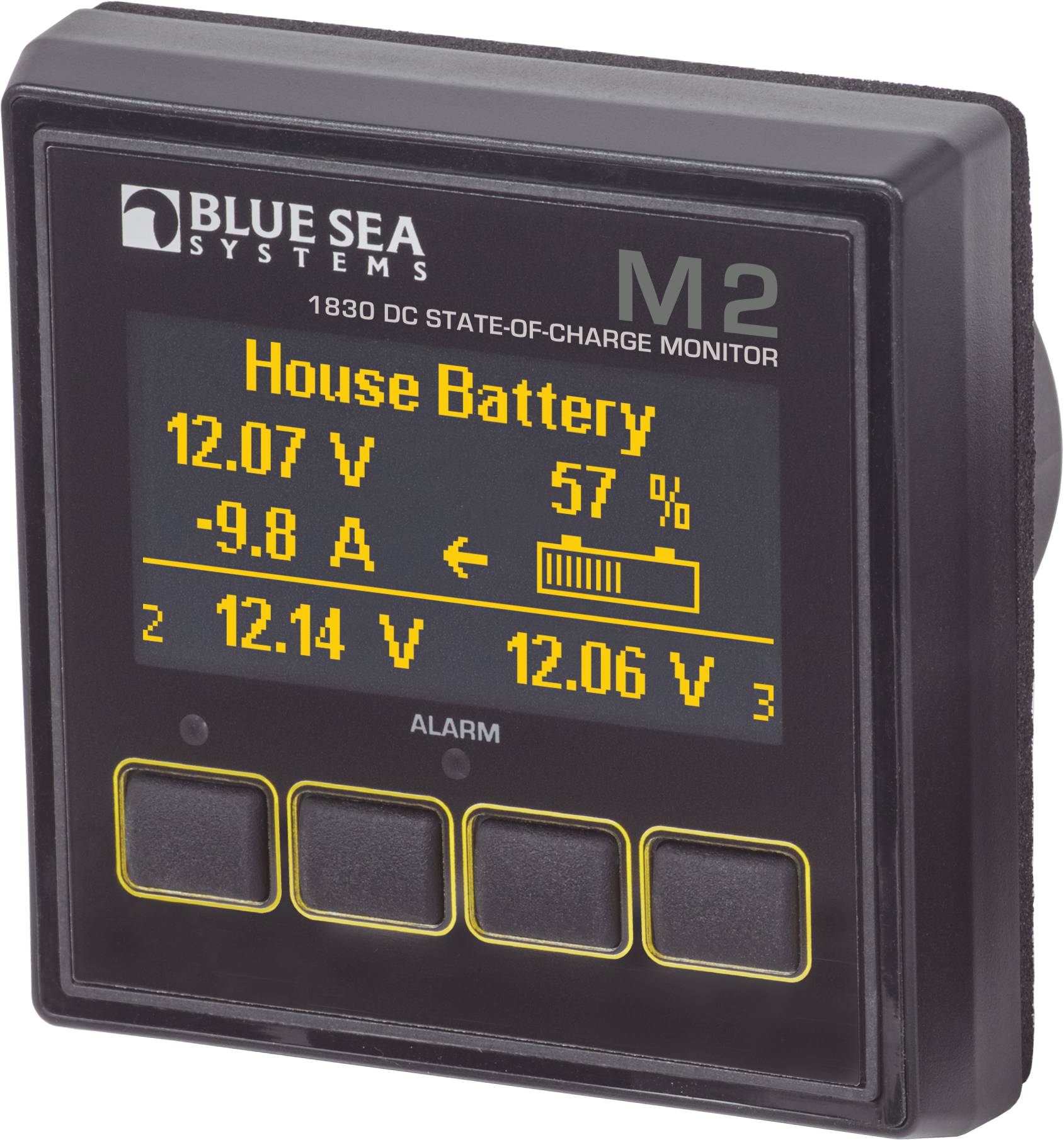 Blue Sea M2 DC Multimeter with State of Charge 1830-BSS