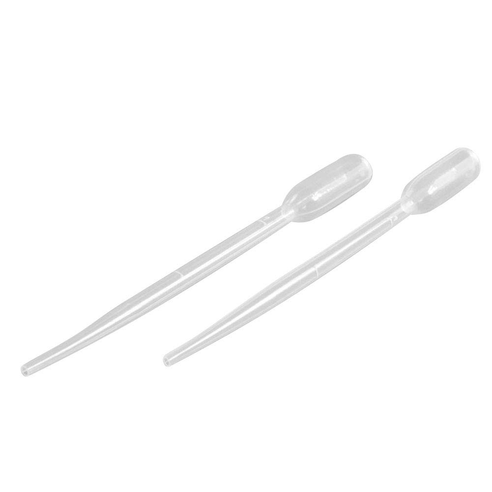 3ml Disposable Plastic Clear Liquid Dropper Transfer Pipette Eye ...