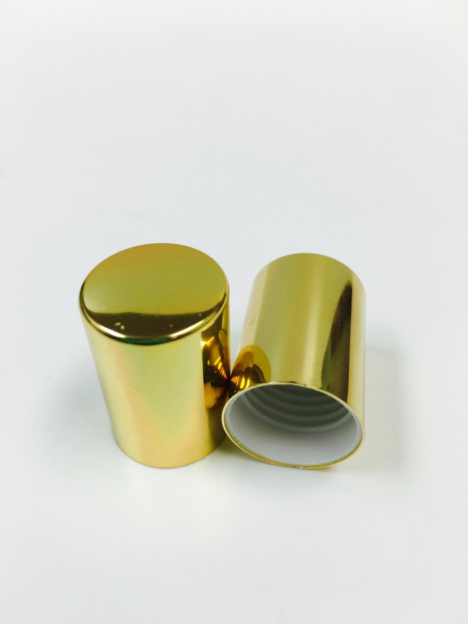 10ml Clear Rollon Bottle With Aluminum Gold Caps Plastic Roller