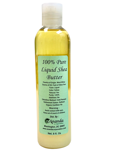Liquid Shea Butter Oil | Ananda Corporation