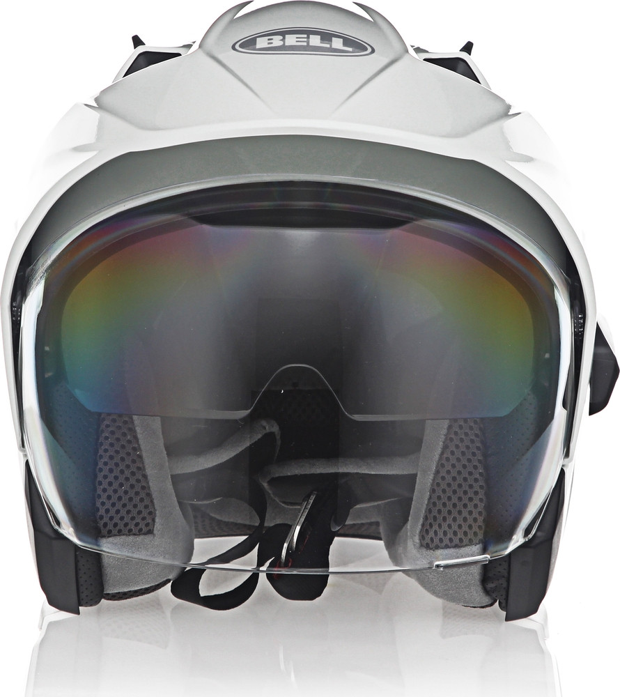 Bell Mag-9 Gloss Pearl White Helmet - Speed Addicts