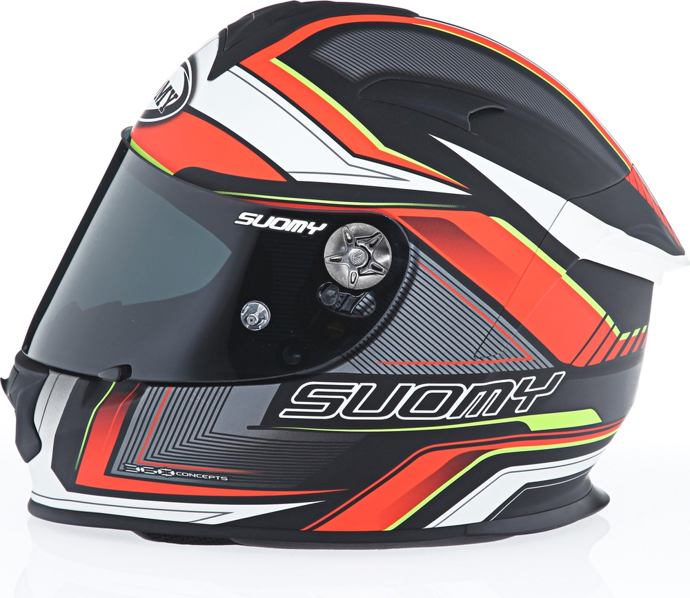 Suomy SR Sport Engine Matte Red Helmet - Speed Addicts