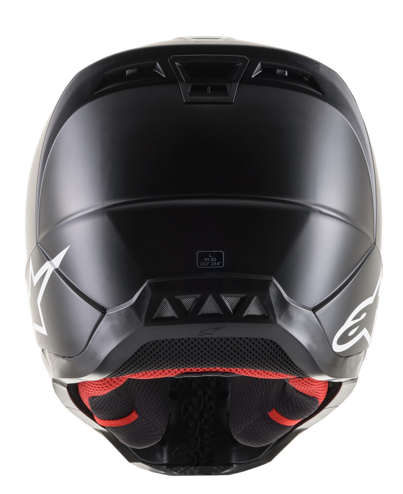 Alpinestars SM5 Solid Black Matte Helmet - Speed Addicts