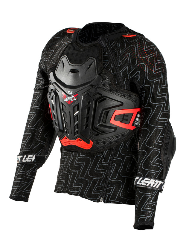 Leatt 4.5 Youth Black Body Protector Armor - Speed Addicts
