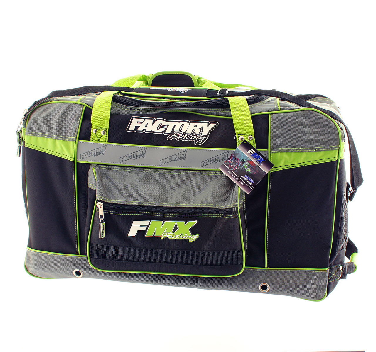 Factory FMX Motocross Gear Bag XLarge Green - Speed Addicts