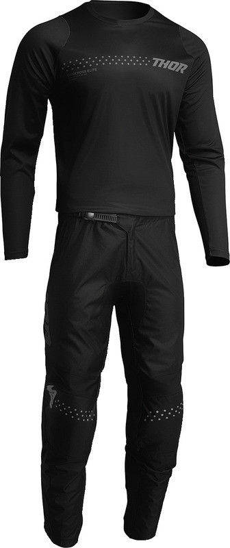 Thor Sector Black Minimal Jersey - Speed Addicts