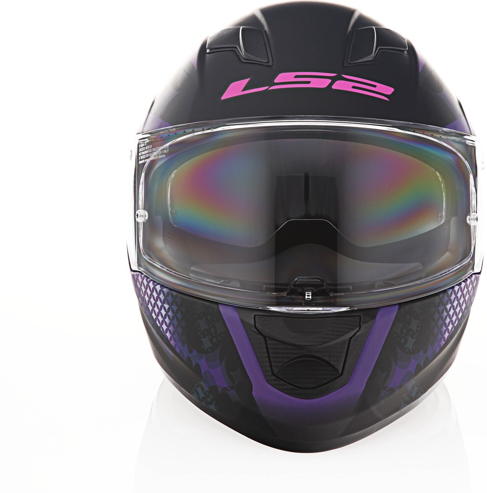 LS2 Stream Lux Matte Black Pink Helmet - Speed Addicts