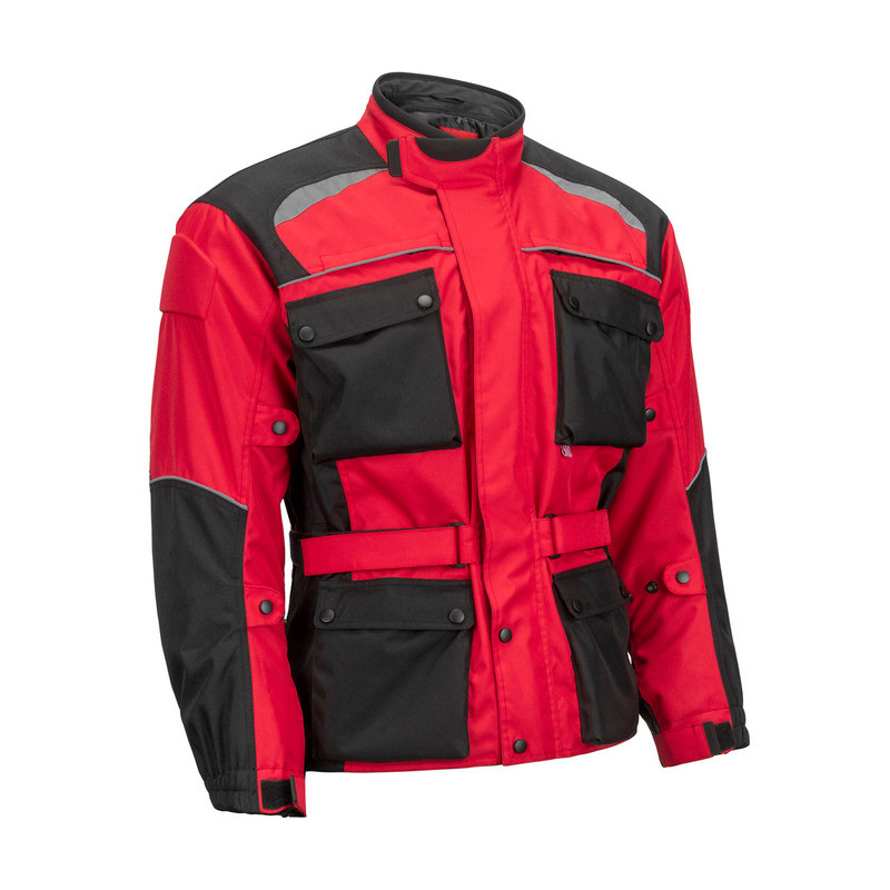 NORU Bosui 3/4 Waterproof Red Black Jacket - Speed Addicts