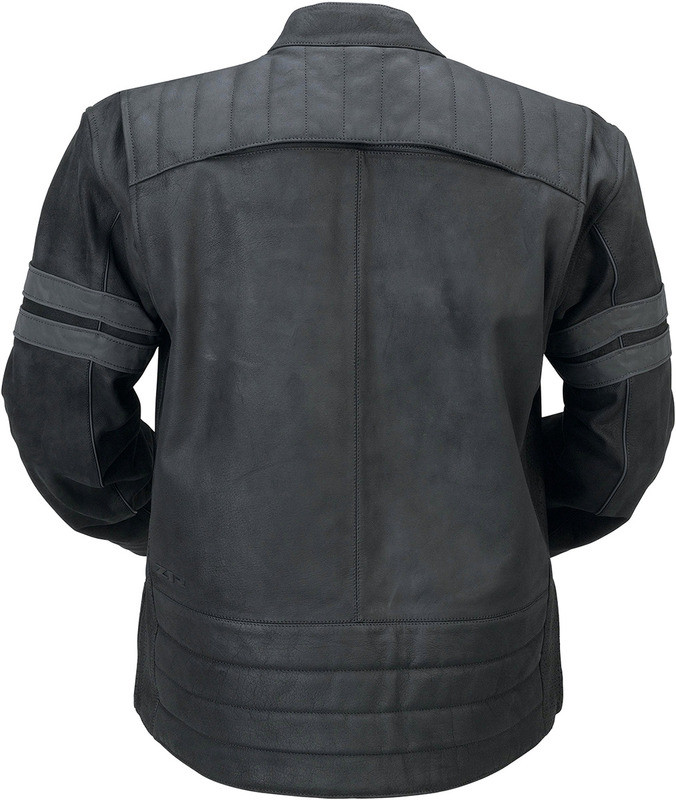 Z1R Remedy Leather Jacket Black - Speed Addicts
