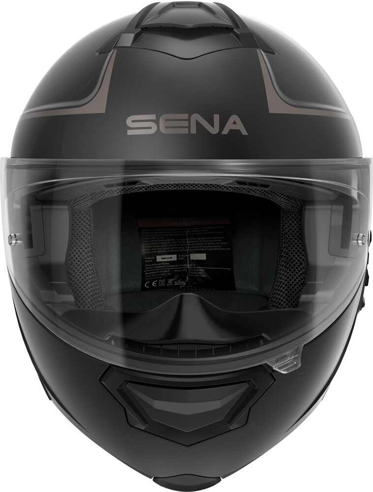 Sena Impulse Matte Black Helmet - Speed Addicts