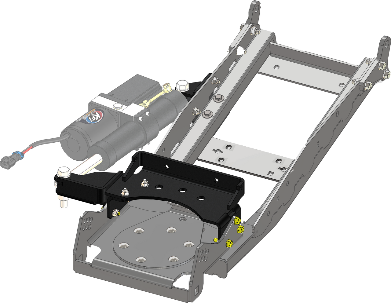 Kfi Utv Pro 20 Push Tube Actuator Bracket Kit 106305 Speed Addicts