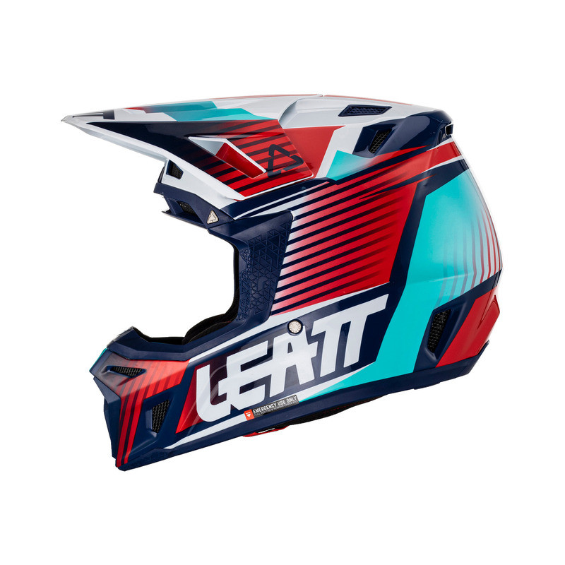 Leatt Moto 8.5 V23 Royal Helmet Kit - Speed Addicts