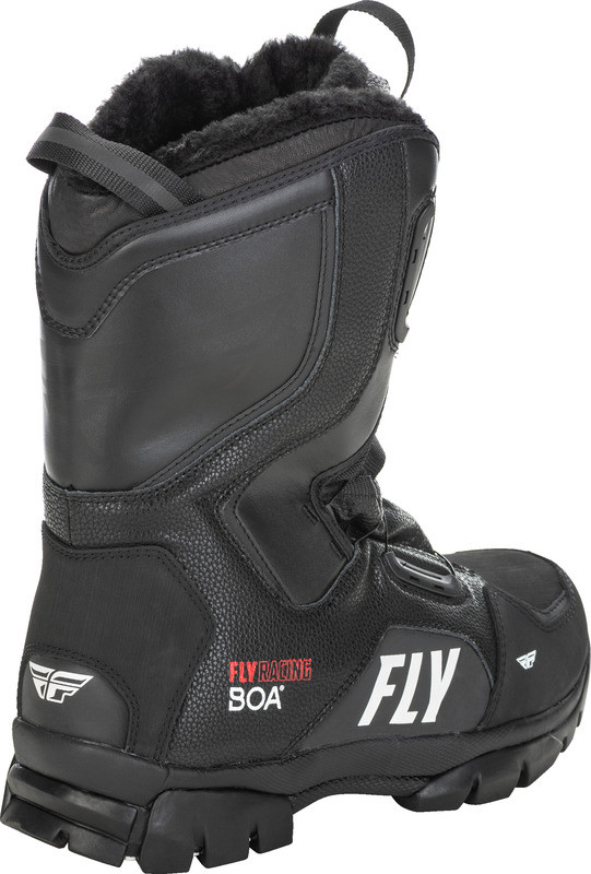 Fly Racing Marker Boa Black Boot - Speed Addicts
