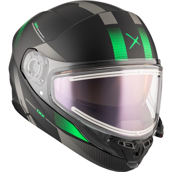 CKX Contact Edge Green Electric Helmet - Speed Addicts