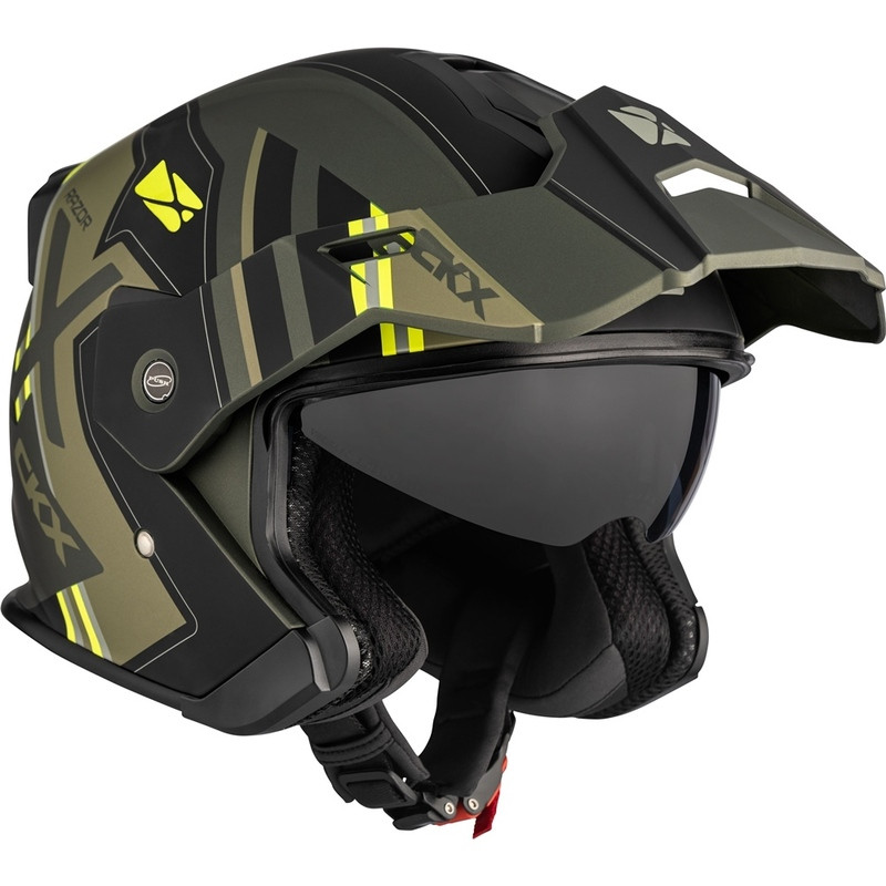 CKX Razor-X Tropic Khaki Green Helmet - Speed Addicts