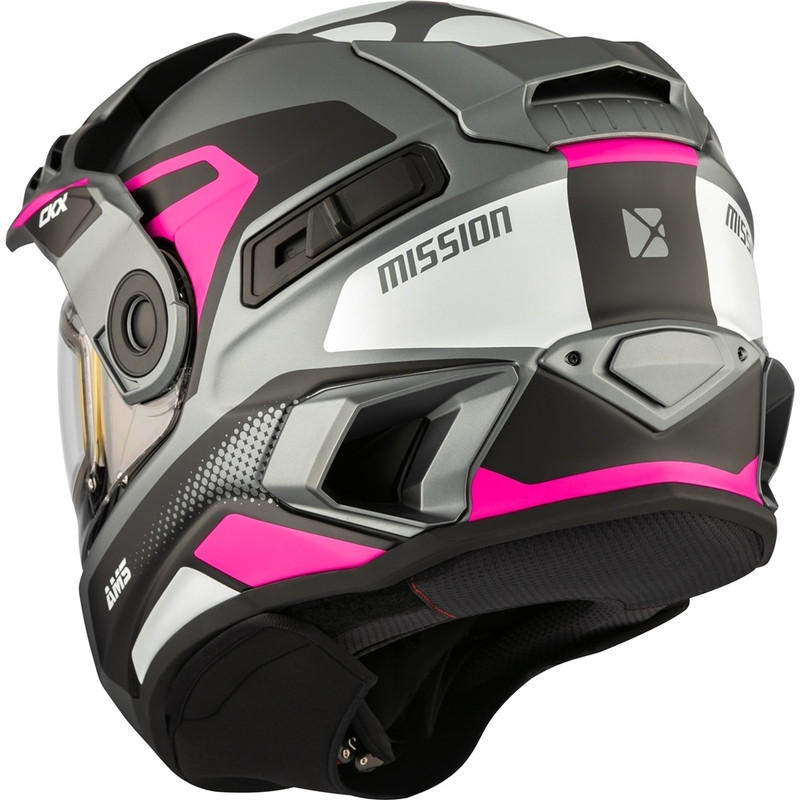 CKX Mission AMS Optic Matte Pink Electric Helmet - Speed Addicts