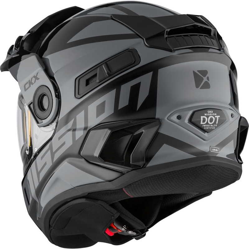 CKX Mission AMS Space Gray Electric Helmet - Speed Addicts