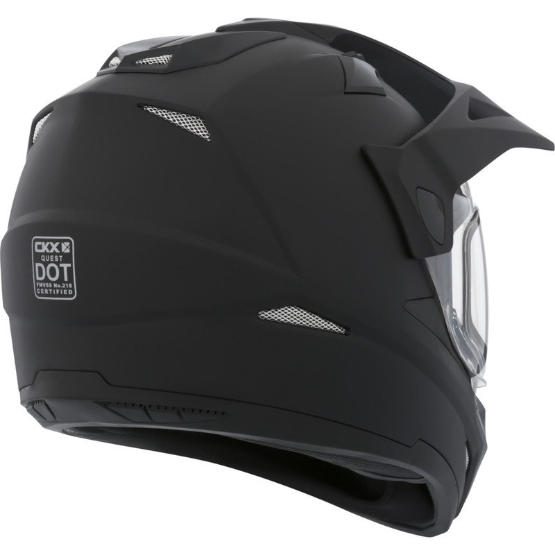 CKX Quest RSV Matte Black Electric Helmet - Speed Addicts