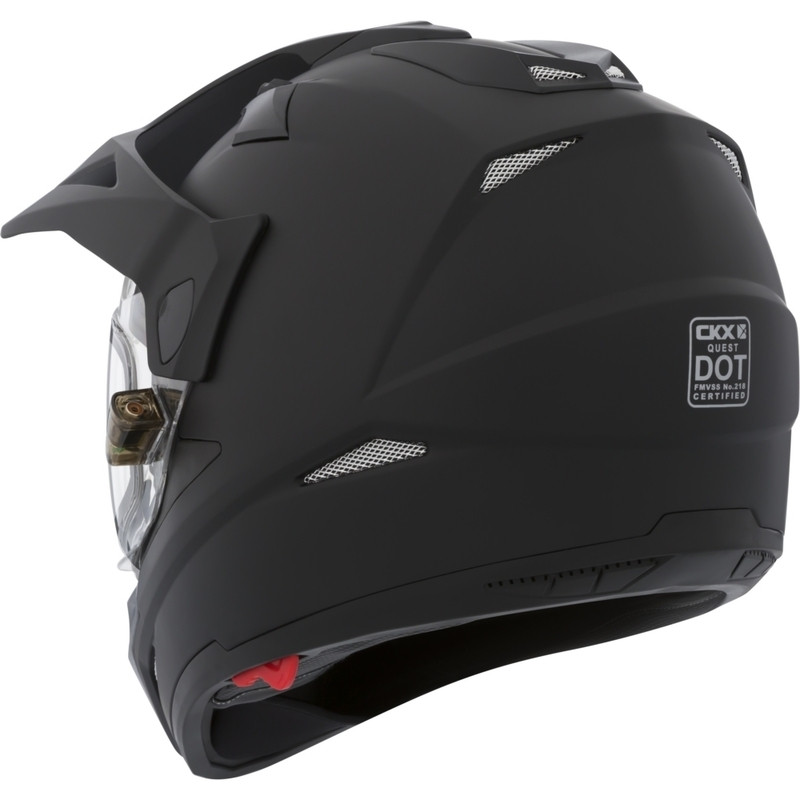 CKX Quest RSV Matte Black Electric Helmet - Speed Addicts