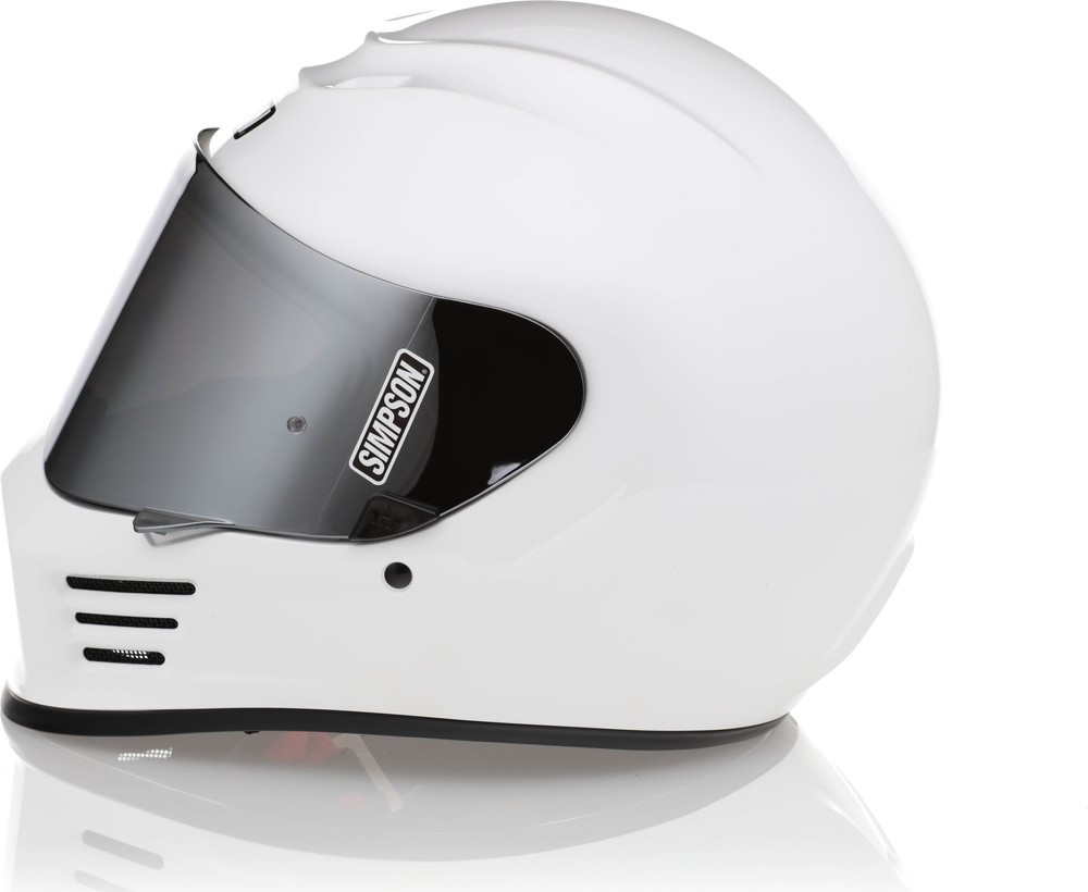 Simpson Speed Bandit White Helmet - Speed Addicts