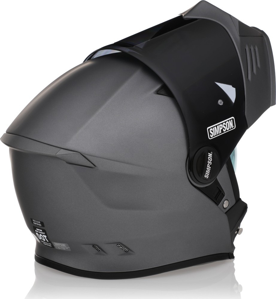 Simpson Mod Bandit Flat Alloy Helmet - Speed Addicts