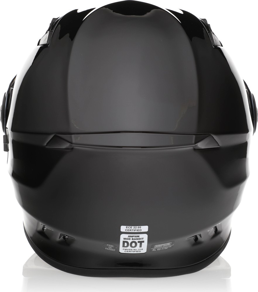 Simpson Mod Bandit Black Helmet - Speed Addicts