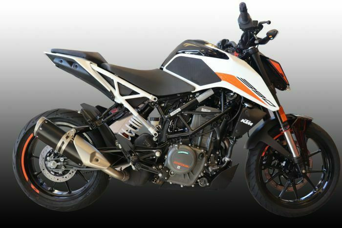 TechSpec Snake Skin Gripster Tank Grip for Ktm Duke 390 20-Current ...