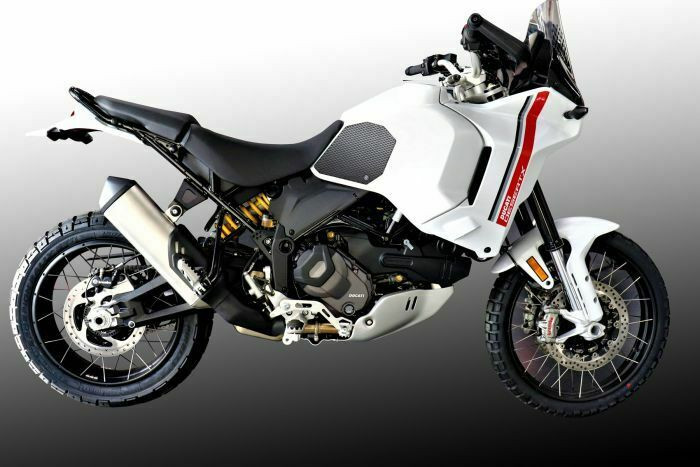 TechSpec Snake Skin Gripster Tank Grip for Ducati Desert X 12-Current ...