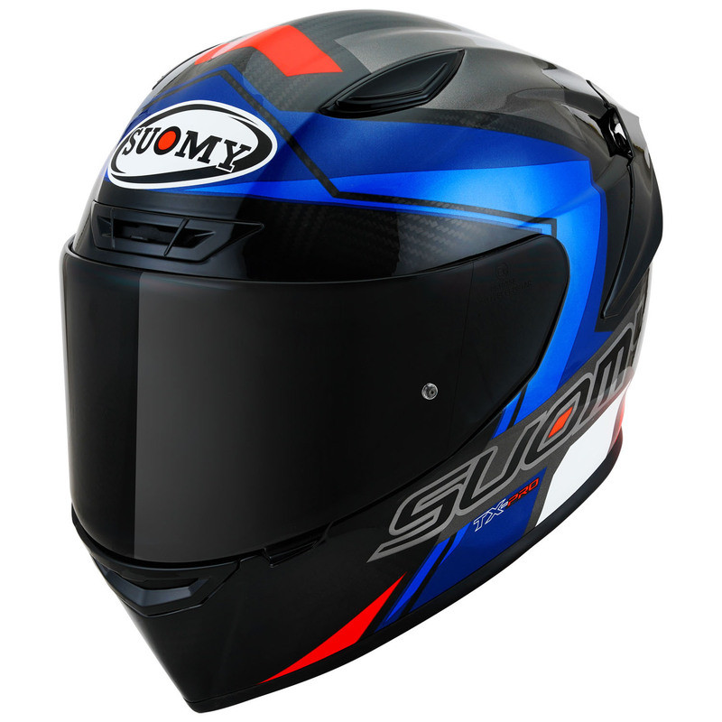 Suomy TX-PRO Glam Blue Gloss Helmet - Speed Addicts